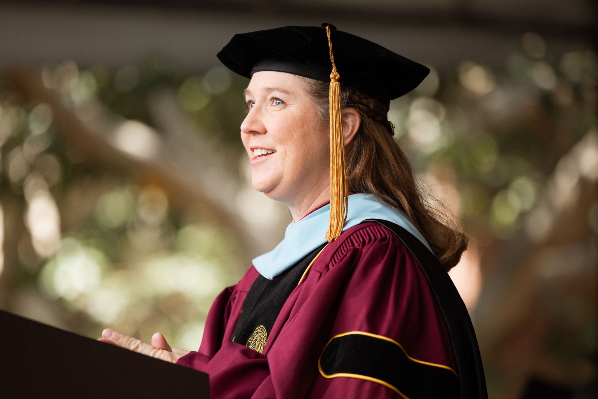USC Criminal Justice Commencement: Admiral Tiffany Danko’s Leadership ...